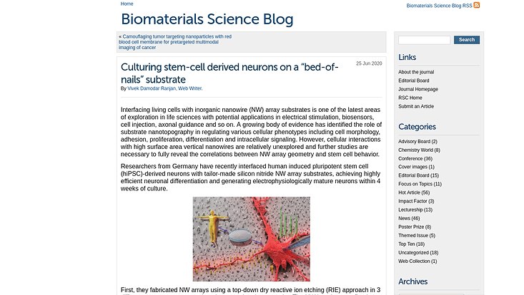 Paper of the month in Biomaterials Science : Nanostructure and Solid ...
